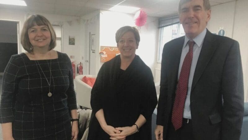 Visit from David Rutley - Minister for Welfare Delivery at the ...
