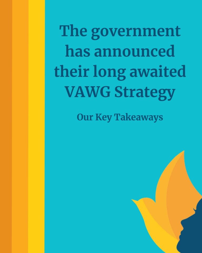 Advance responds to long awaited VAWG strategy - Advance Charity